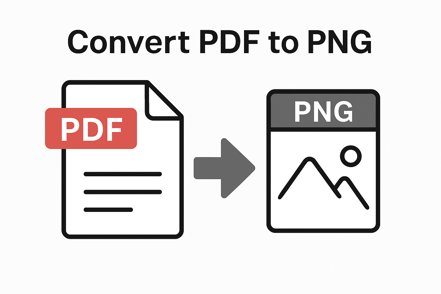Convert PDF to PNG — Free, 100% Private & Fast (No App)