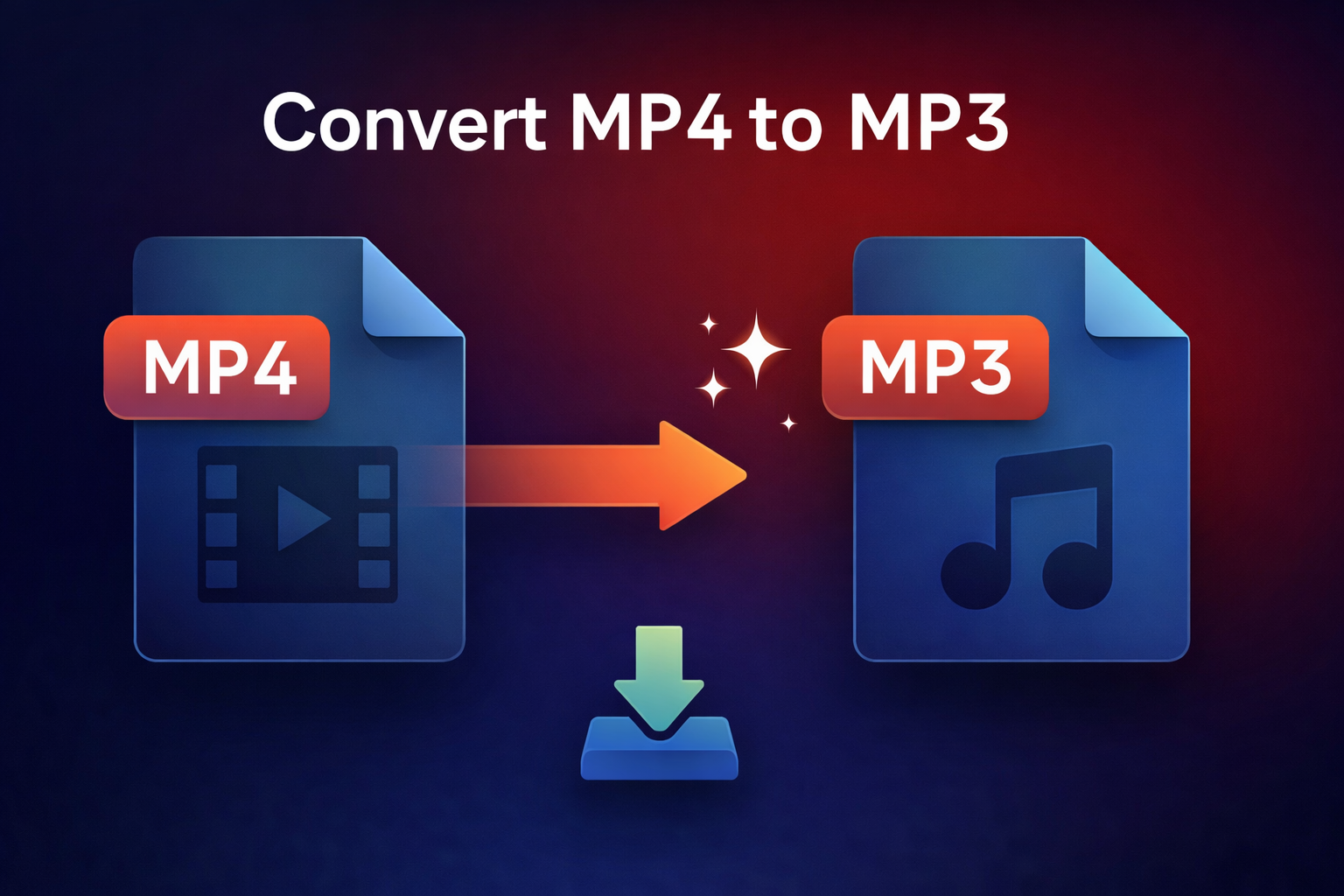 Convert MP4 to MP3 in 3 Steps — Free, No App